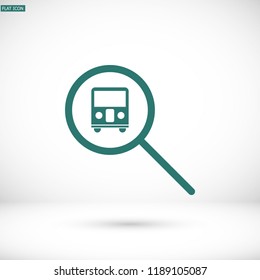 Car Search Icon Vector Stock Vector (Royalty Free) 1189105087 ...