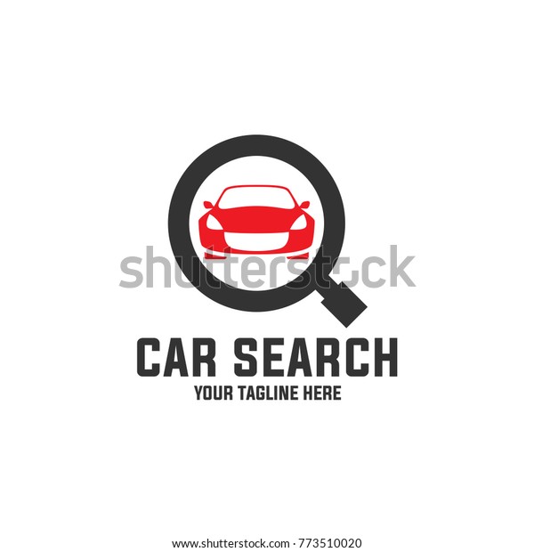 Car Search Logo Template Design Vector Stock Vector (Royalty Free ...