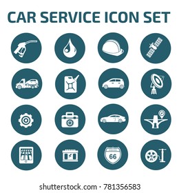 Car Service Icon Setvector Stock Vector (Royalty Free) 781356583 ...