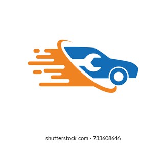 Car Service Logo Template Design Vector Stock Vector (Royalty Free ...