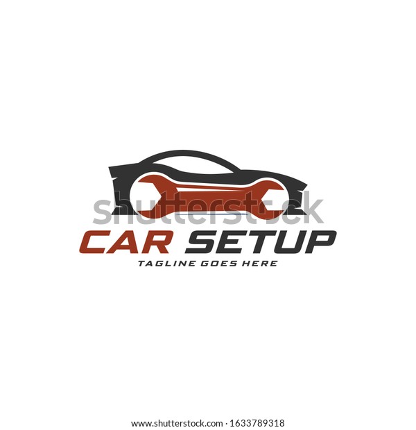 Car Setup Logo Design Inspirationmodern Designvector Stock Vector ...