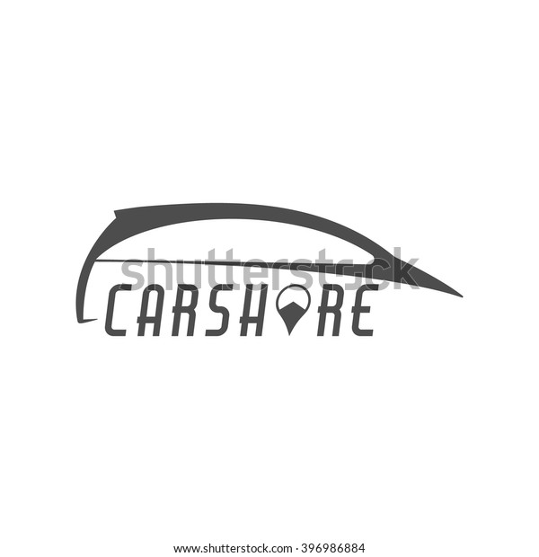 Car Share Logo Design Car Sharing: เวกเตอร์สต็อก (ปลอดค่าลิขสิทธิ์ ...