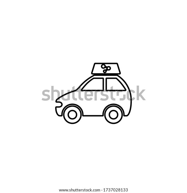 Car Sharing Concept Sharing Ride Symbol Stock Vector (Royalty Free ...