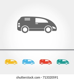 Car Single Icon Vector Illustration Stock Vector (Royalty Free ...