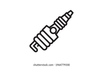 Spark plug outline Images, Stock Photos & Vectors | Shutterstock