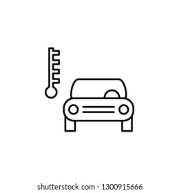 Car Temperature Icon Can Be Used Stock Vector (Royalty Free) 1300915666 ...