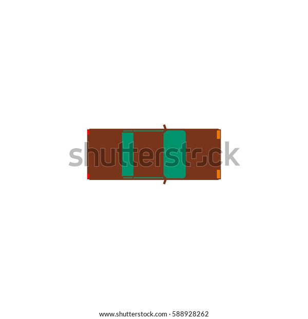 Car Top View Color Symbol Icon Stock Vector (Royalty Free) 588928262 ...