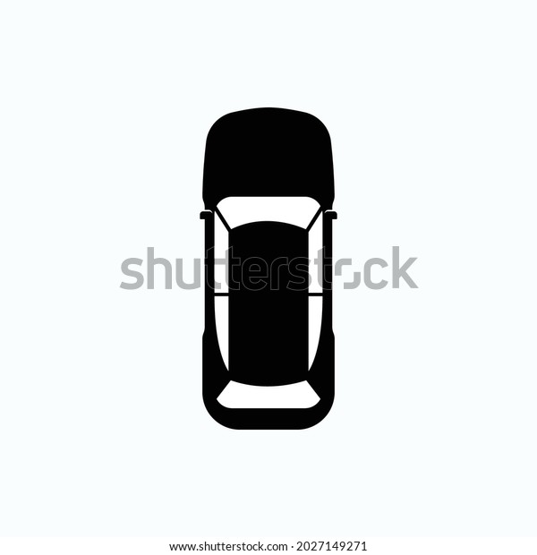 Car Top View Icon Vehicle Top Stock Vector (Royalty Free) 2027149271 ...