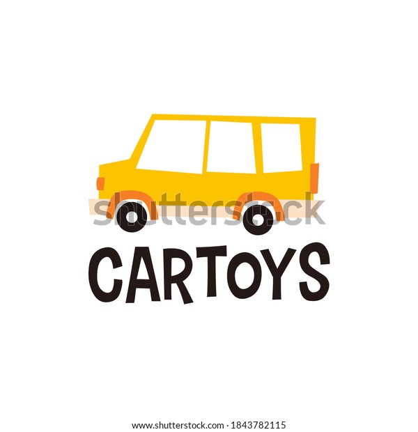 Car Toys Logo Vector Icon Illustration Stock Vector (Royalty Free ...