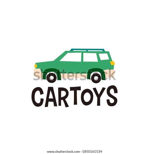 Car Toys Logo Vector Icon Illustration Stock Vector (Royalty Free ...