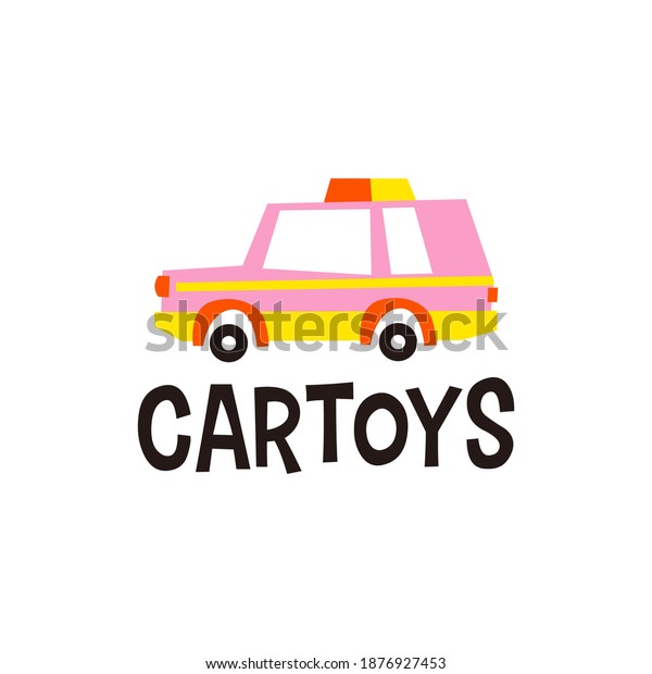 Car Toys Logo Vector Icon Illustration Stock Vector (Royalty Free ...