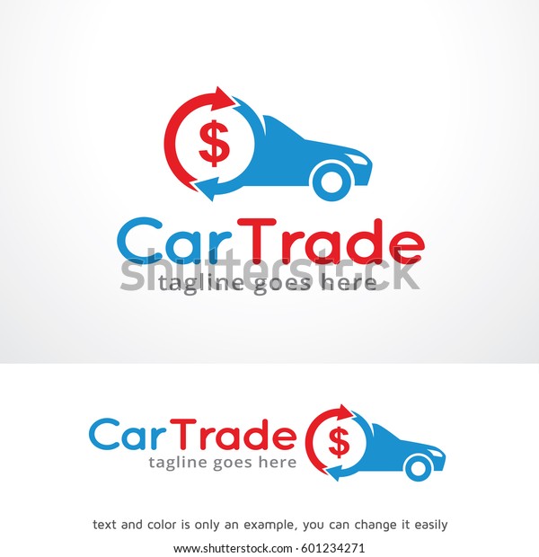 Car Trade Logo Template Design Vector Stock Vector (Royalty Free ...