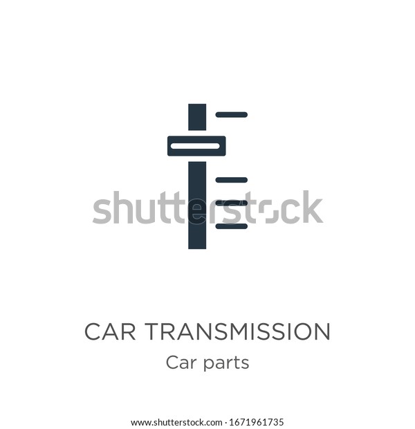 Car Transmission Icon Vector Trendy Flat Stock Vector (Royalty Free ...
