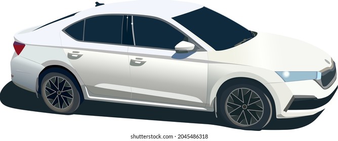 Car Vector Vector Drawing Photo Car Stock Vector (Royalty Free ...