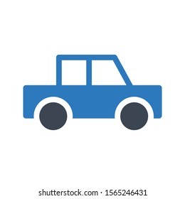Car Vector Glyph Colour Icon Stock Vector (Royalty Free) 1565246431 ...