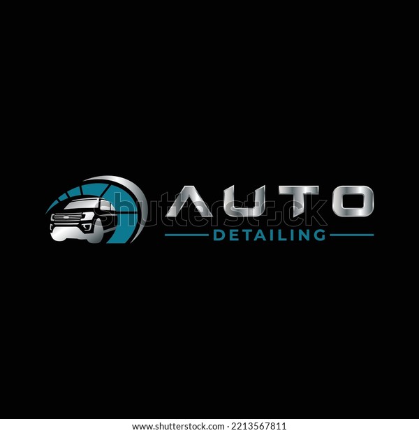 Car Vector Template Repair Car Detailing Stock Vector (Royalty Free ...