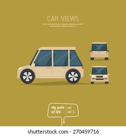 2,945 Cartoon car back side Images, Stock Photos & Vectors | Shutterstock