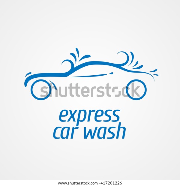 Car Wash Vector Label Sign Logo 库存矢量图（免版税）417201226 | Shutterstock
