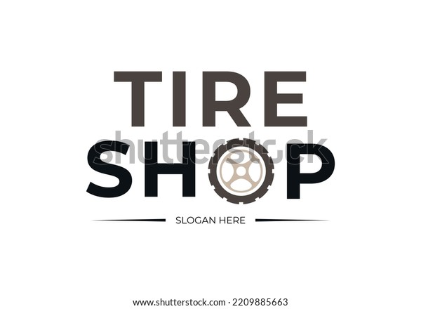 Car Wheel Logo Vector Illustration Stock Vector (Royalty Free ...