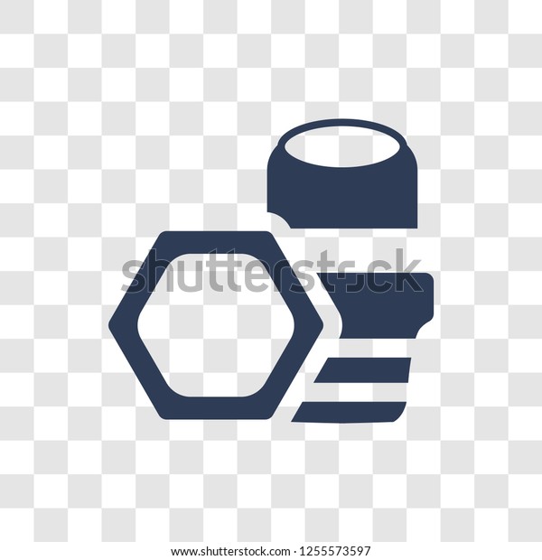 Car Wheel Nut Icon Trendy Car Stock Vector (Royalty Free) 1255573597 ...
