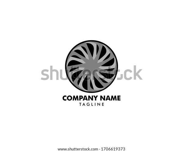 Car Wheel Rim Logo Vector Icon Stock Vector (Royalty Free) 1706619373
