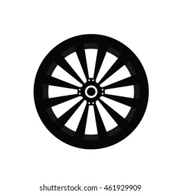 Classic Wheel Logo Vector: เวกเตอร์สต็อก (ปลอดค่าลิขสิทธิ์) 724727857 ...