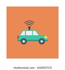 Car Wifi Vehicle Icon Stock Vector (Royalty Free) 1010980798