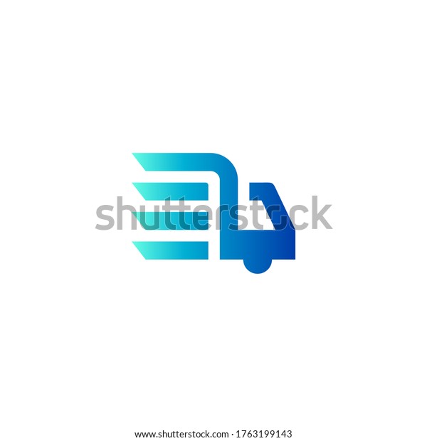 Car Wing Package Delivery Logo Design Stock Vector (Royalty Free ...