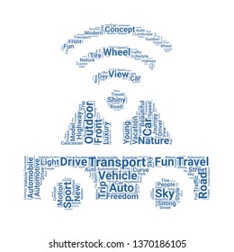 Car Word Cloud Tag Cloud About Stock Vector (Royalty Free) 1370186105 ...