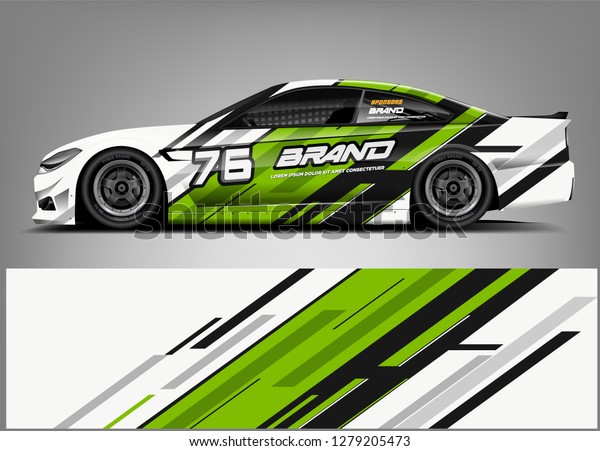 Image vectorielle de stock de Car Wrap Design Custom Strip Racing ...