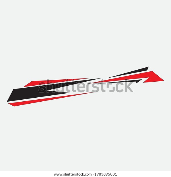 Car Yacht Sticker Template Vector Design Stock Vector (Royalty Free ...