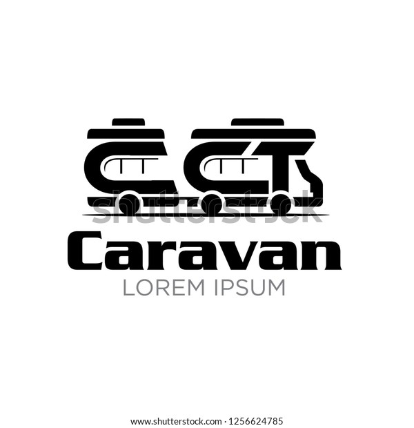 Caravan Logo Designs Stock Vector (Royalty Free) 1256624785 | Shutterstock