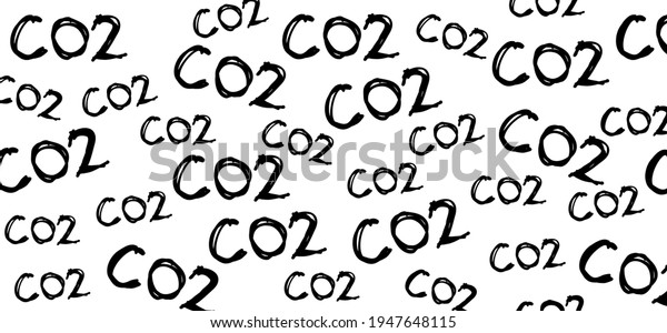 Carbon Dioxide Emissions Co2 Air Pollution Stock Vector (Royalty Free ...