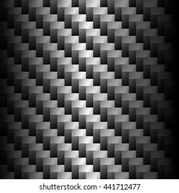 Carbon Fiber Texture Vector Stock Vector (Royalty Free) 441712477 ...