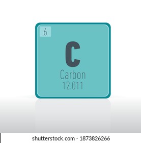 Carbon Icon Vector Illustration Stock Vector (Royalty Free) 491645704