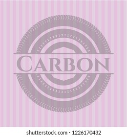 Carbon Pink Emblem Stock Vector (Royalty Free) 1226170432 | Shutterstock