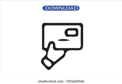 Card Icon Logo High Resolution Stock Vector (Royalty Free) 1931645966 ...