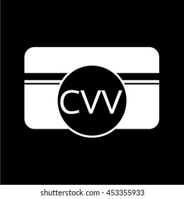 Card Verification Value Cvv Icon Illustration Stock Vector (Royalty ...