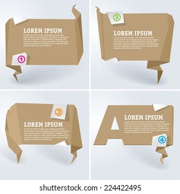 Infographics Design Template Business Concept 3 Stock Vector (Royalty ...