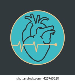 Cardio Metabolic Logo Vector Stock Vector (Royalty Free) 425765320 ...