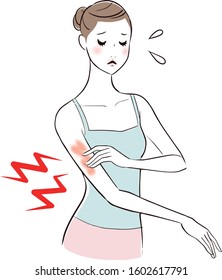 848 Itchy Skin Cartoon Images, Stock Photos & Vectors | Shutterstock