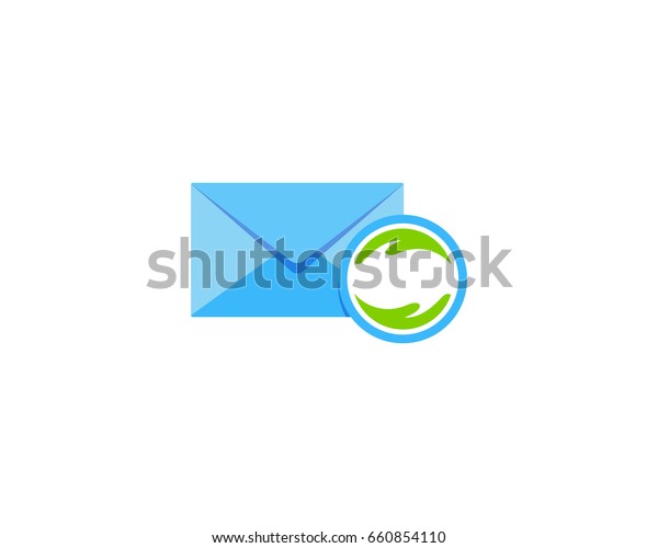 Care Mail Icon Logo Design Element: เวกเตอร์สต็อก (ปลอดค่าลิขสิทธิ์ ...