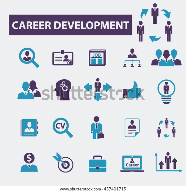 Career Icons Stock Vector (Royalty Free) 457401715