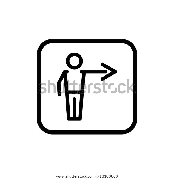 Career Pointer Illustration Employee Skills Line Stock Vector (Royalty ...