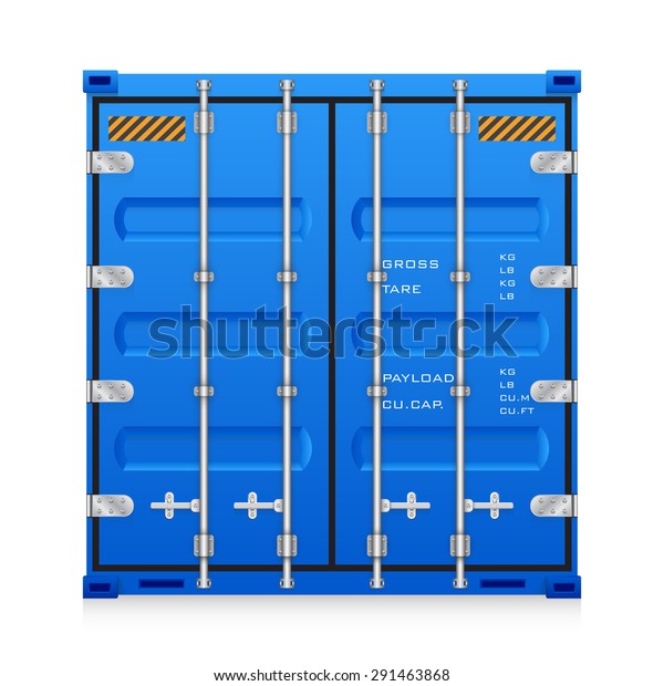 Cargo container or shipping container with strength for shipment ...