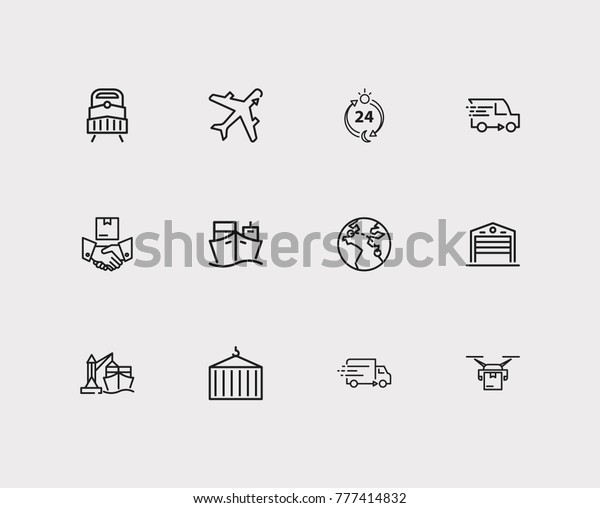 2,221 Container Freight Station Icon Stock Vectors, Images & Vector Art ...