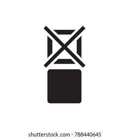 Cargo Only Box Allowed Icon Illustration Stock Vector (Royalty Free ...