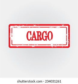 Cargo Rubber Stamp Vector Illustration Grunge Stock Vector (Royalty ...