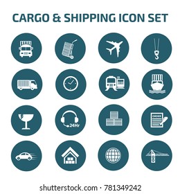 Logistics Orange Iconsvector Stock Vector (Royalty Free) 187659209