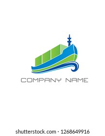 Cargo Shipping Logo Stock Vector (Royalty Free) 1268649916 | Shutterstock